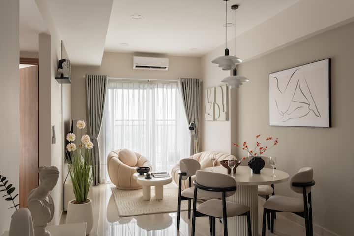 Amour Doux D1, 2brs(3beds),view City+200m Bui Vien - Ho Chi Minh City