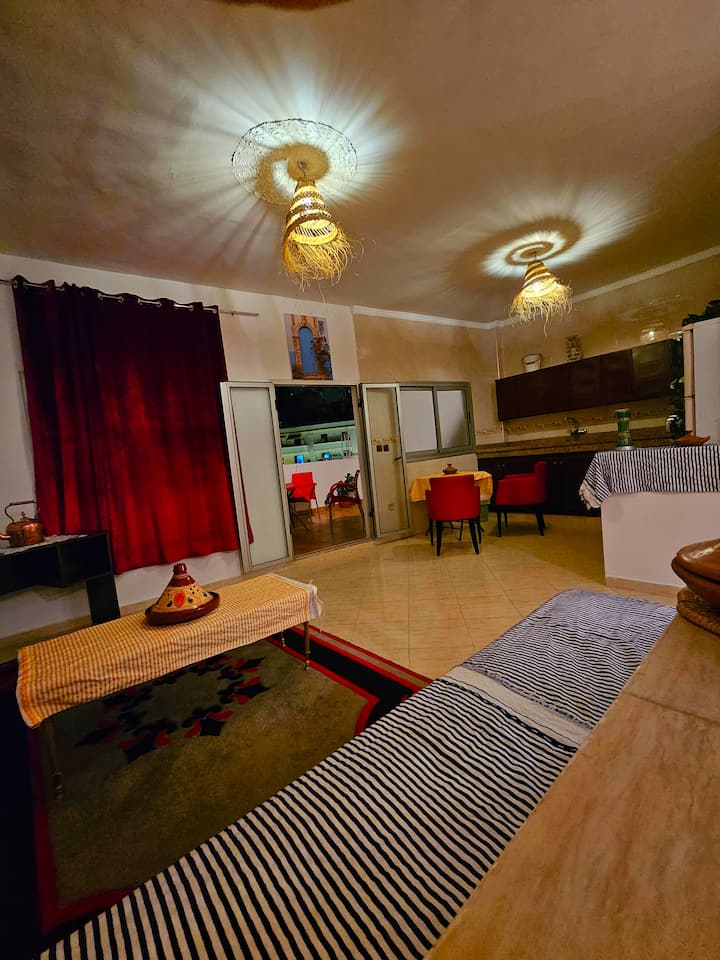 The Pearl Of The Kasbah With A Terrace + Breakfast - Tangier