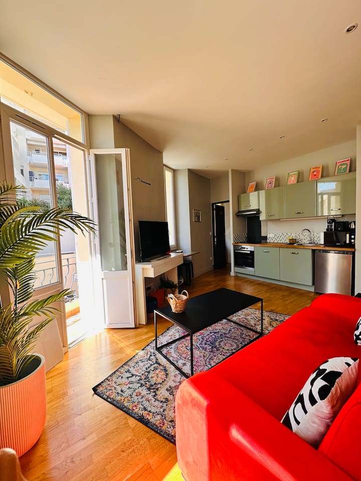 Appartement Avec Balcon, Centre Cannes - Plage de Cannes