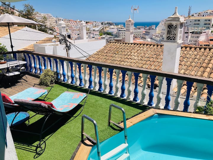 Villa 2bdr Sea View, Private Pool - Algarve