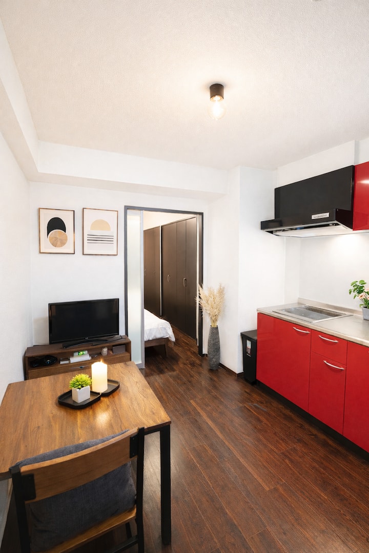 ～道頓堀徒歩すぐ｜難波中心・最大4名ok｜快適 モダンルーム～ - Osaka, Japan