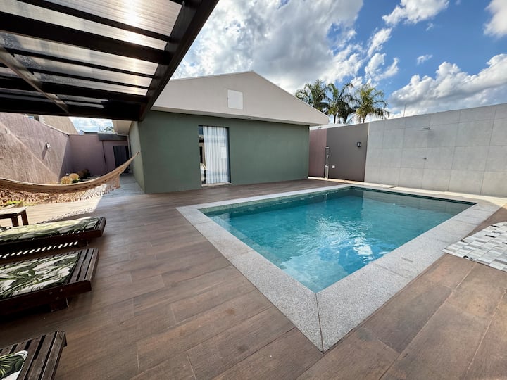 Casa Piscina/acapulco 3 Quartos - Marília