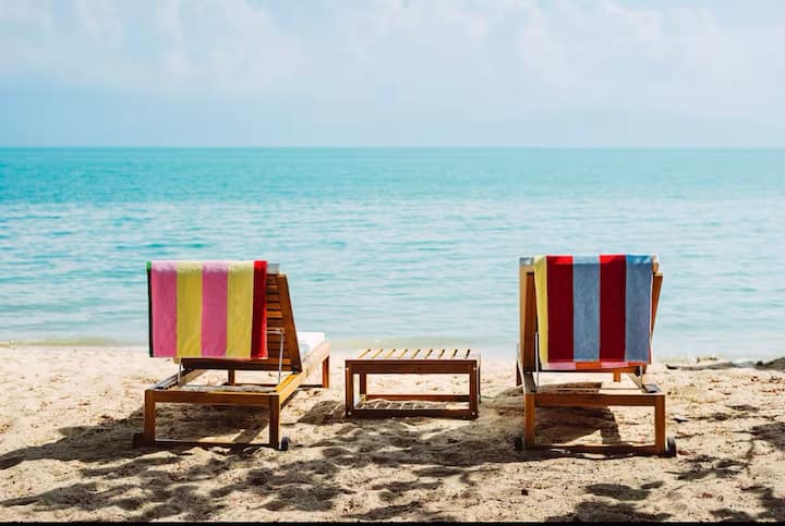 Beachfront | Stylish New Tiny House - Ko Samui