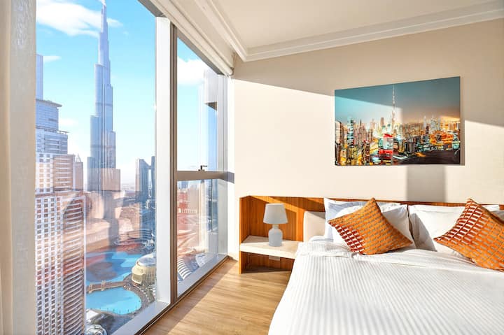 Iconic 4br Burj & Fountain Views Boulevard Point - Dubai