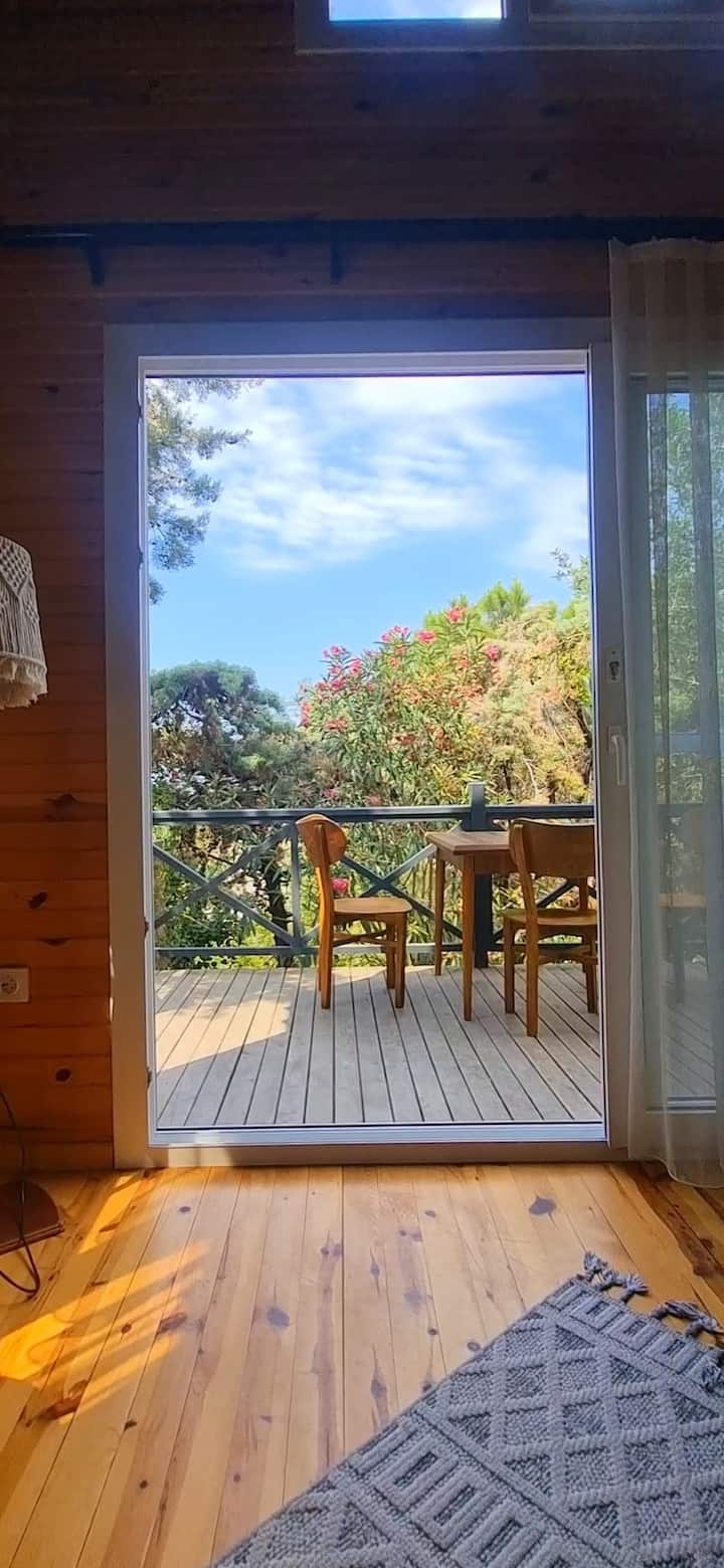 Tiny House With Terrace & Garden And Mountain View - Foça