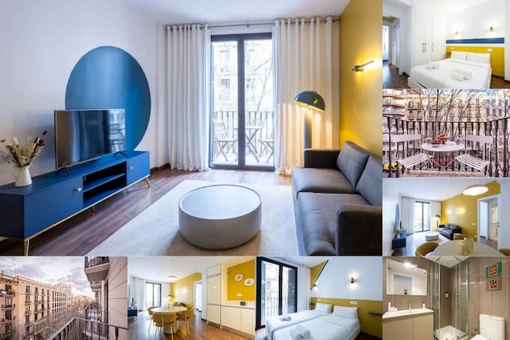 Superbe Coloc 4 Ch. 4 Sdb, Près Centre-ville - La Barceloneta