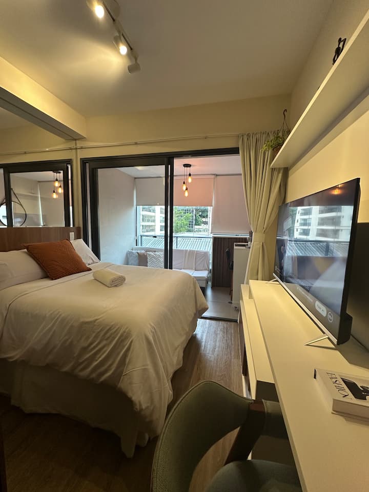 Studio Aconchegante Em Pinheiros - サンパウロ