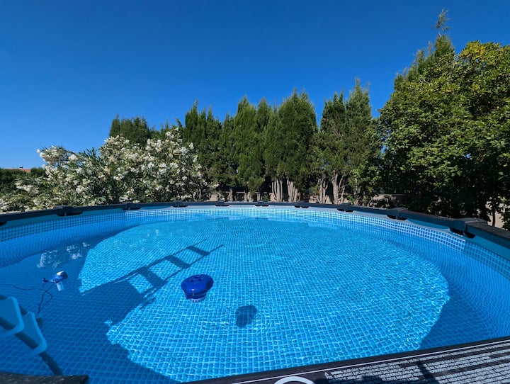 F3 Calme Jardin Piscine Privatifs 5km Plages - Marseillan