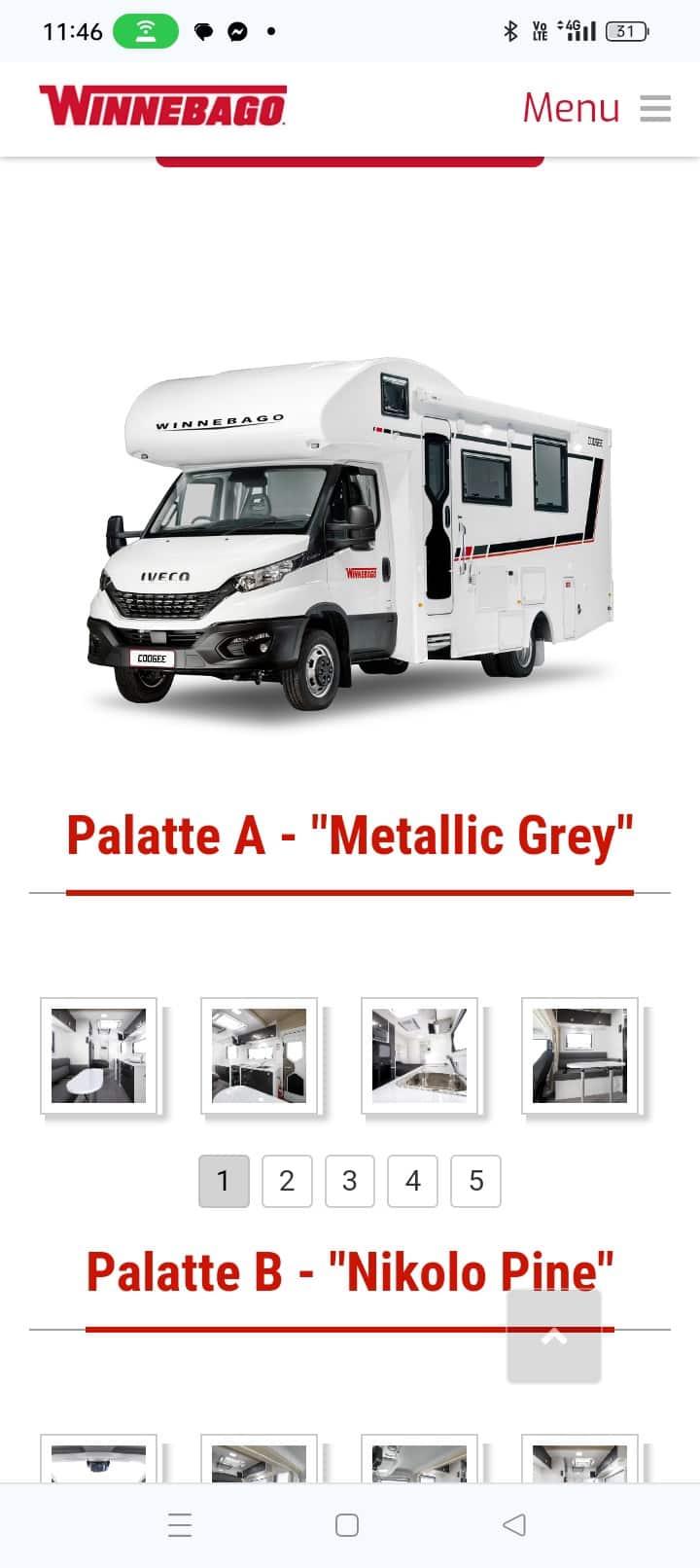 Winnebago Iveco
New Coogee Motor - Ballarat