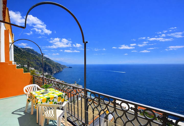 [Côte Amalfitaine] Maison Avec Vue Sur La Mer - Praiano
