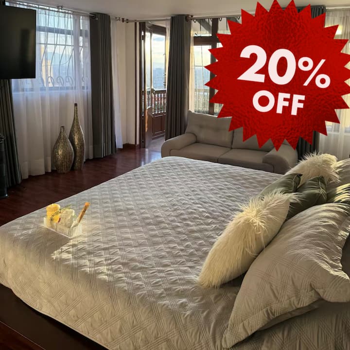 La Mejor Vista De La Ciudad. Colonial Home! - Bogota