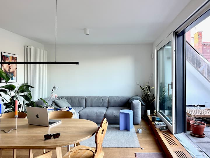 Helle Maisonette Dachgeschosswohnung In Sendling - Munich