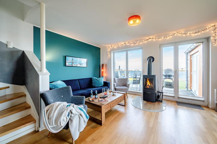 Ferienhaus Am Meer By Seeblick Ferien Oro, Direkte - Maasholm