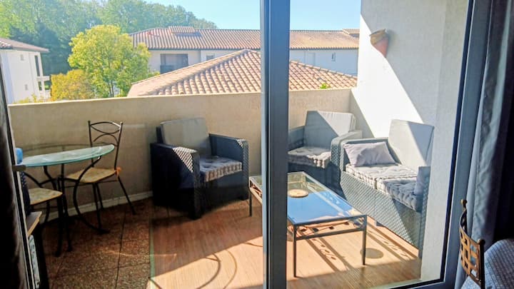 Appt F2 41m2 Piscine - Saint-Cyprien