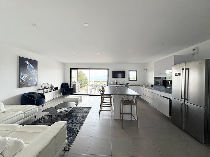 Villa Petinello Piscine Chauffée Vue Mer - Korsika