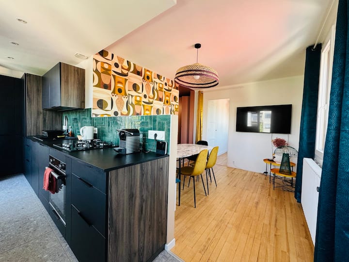 L'art Déco | Garage Privatif | 3 Chambres | Fibre - Annecy