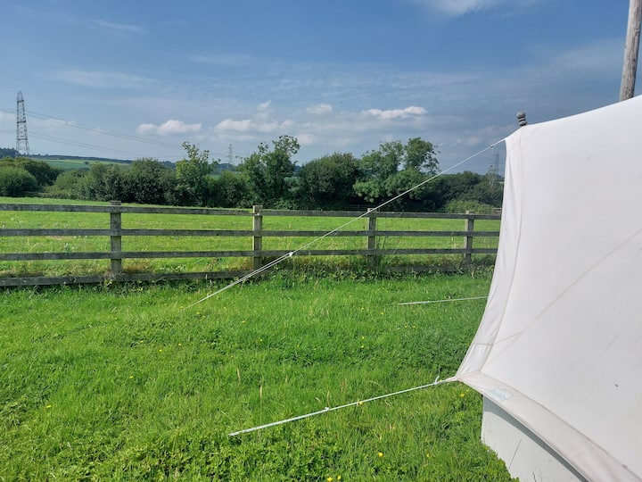 Relaxing Bell Tent Fresh West - Tenby