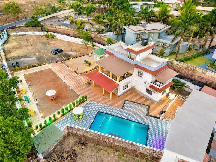 7 Pearls Villa - Private Pool |Karjat By Homeyhuts - Karjat