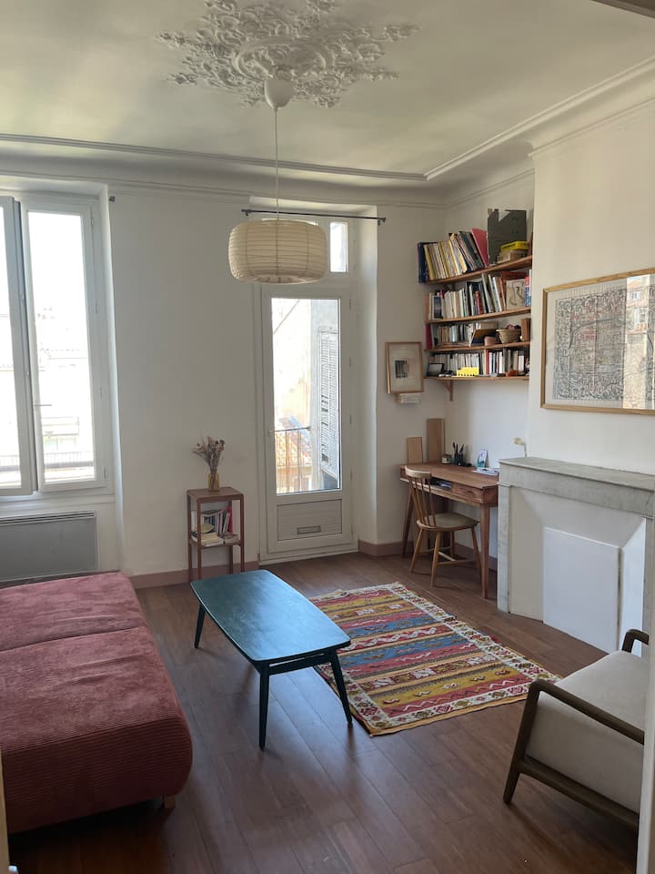 Appart Cosy Idéalement Situé - Marsella