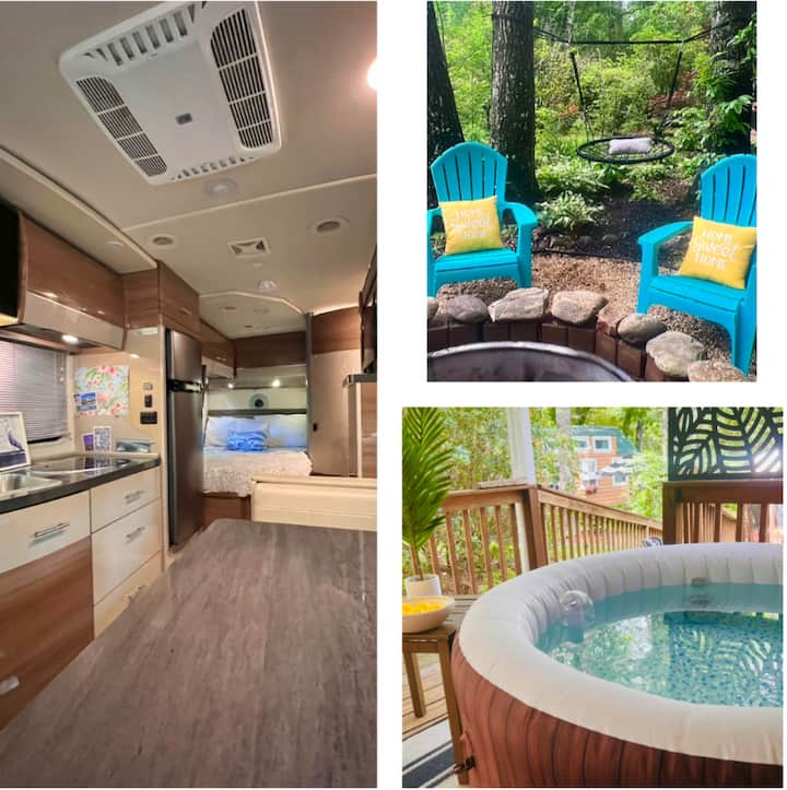 Mountain Relaxing Lux Glamping Waterfalls Hiking - Sapphire, NC