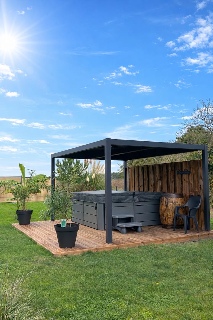 "Le Temps D'un Instant " Maison Avec Spa Privatif - Souppes-sur-Loing