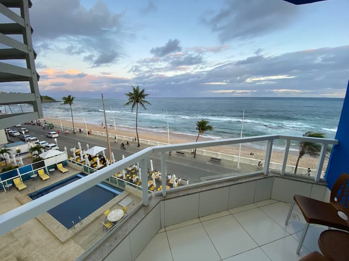 Bahia Flat Ap. 212 Ap Frente Mar Barra - Barra