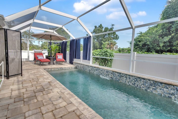Centre-ville à Pied / 10 Min De La Plage / Tv Par Câble - Bonita Springs, FL