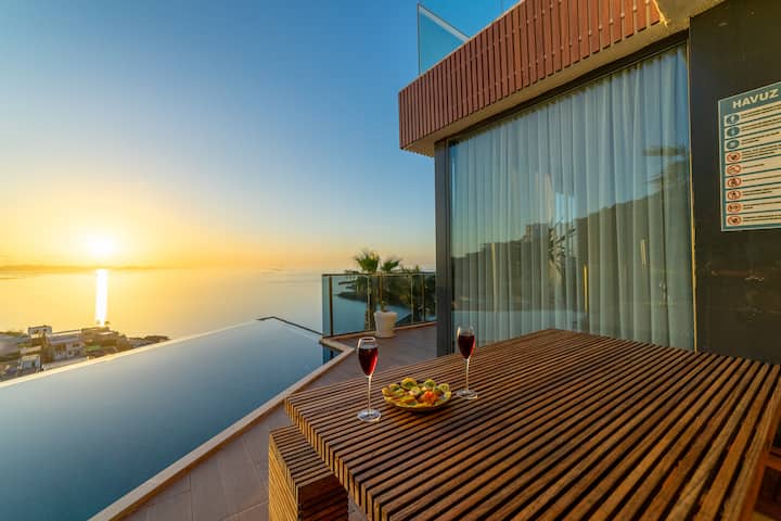 {Eden Paradise}lux, Pool, Sea, Sweet Autumn Bodrum - Kıyıkışlacık