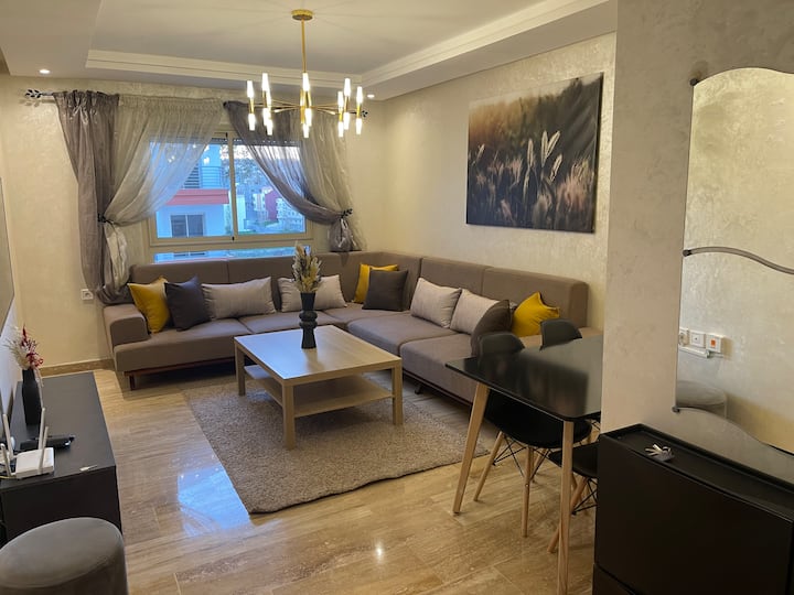 Tres Proche Du Centre Ville Et Plage, Climatisé - Tanger