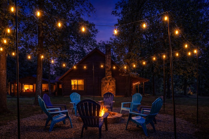 Fire Pit•spa•play Structure•wildlife•easy Access - Broken Bow, OK