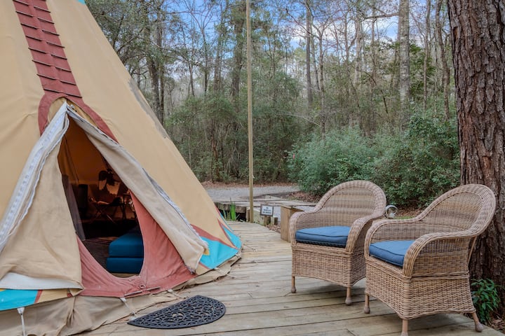 Mercy Farm Teepee - Louisiane