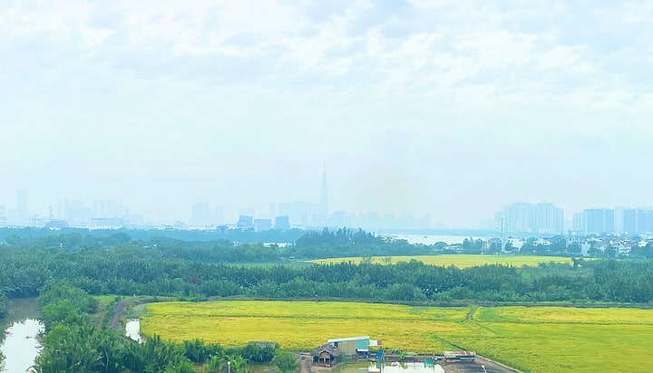 Local Flavour| Paddyfield & Cityskyline View | 2br - Hô Chi Minh-Ville