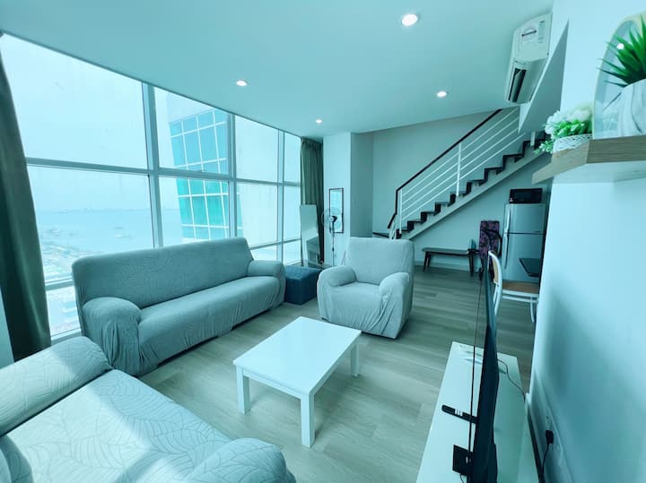 Duplex 3bedroom Maritime Suite_georgetown_6-10pax - Penang