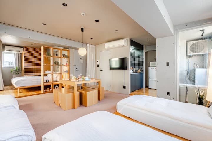 5 Min Shinjuku/awarded/family Spacious Space/mifi - Harajuku