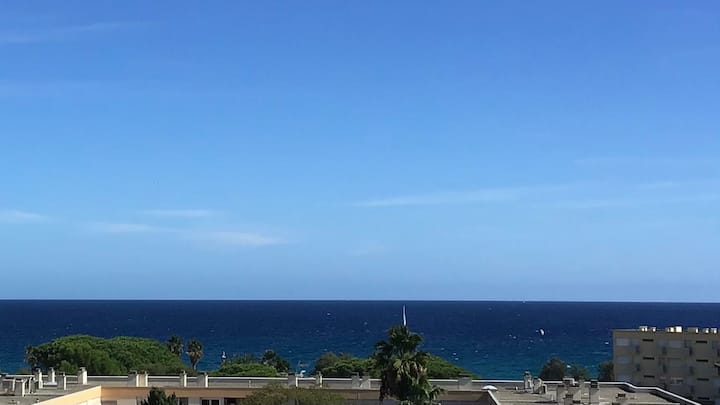 Studio 3 Couchages Vue Mer Panoramique. Près Mer - Plage du Lavandou