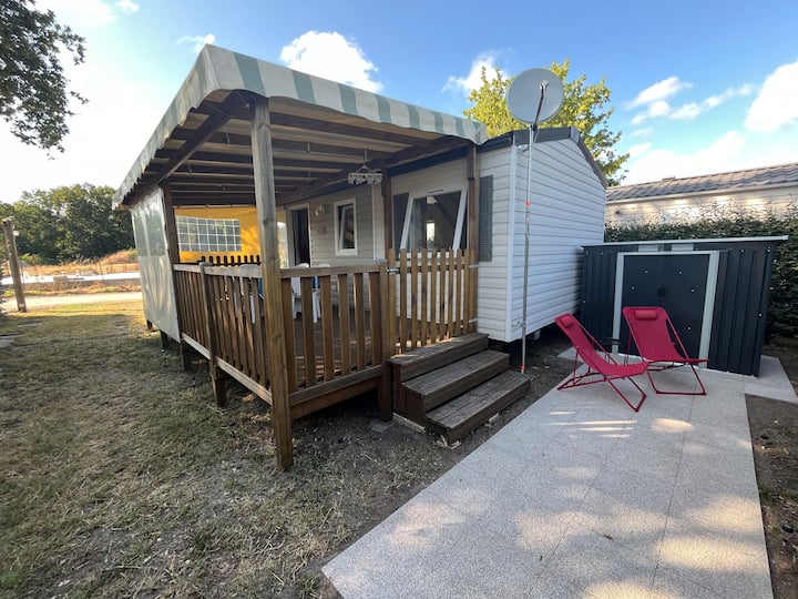 Mobil-home - Climatisé, 6 Couchages - La Palmyre