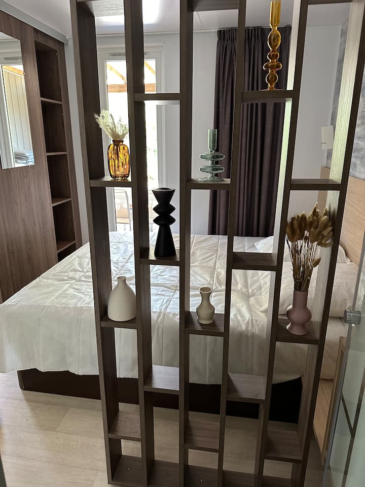 Mobil Home Bungalow De Standing - Camping - Le Plan-de-la-Tour