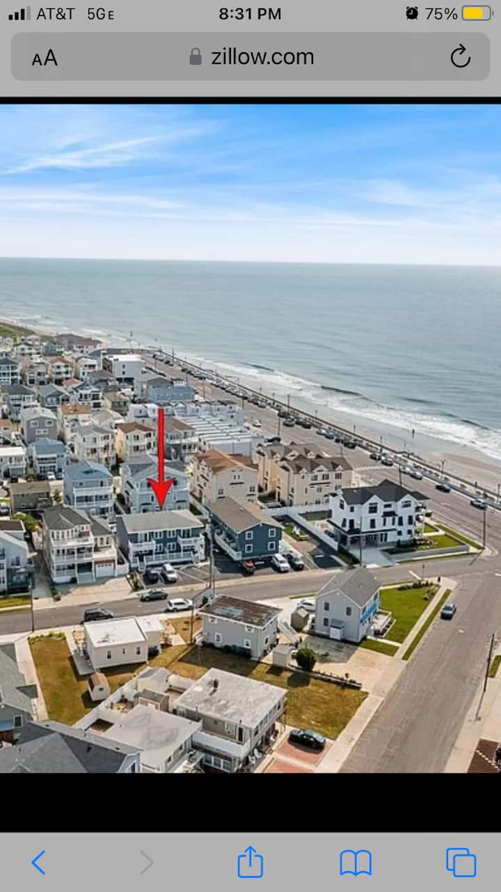 Cozy Condo By The Sea - Modern * Parking * Porch - Atlantic County, NJ
