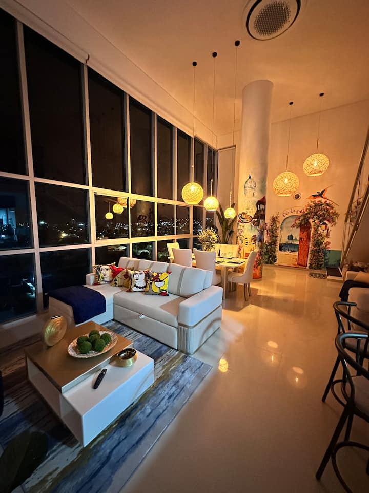 Lujoso Duplex Vista A La Playa - Cartagena