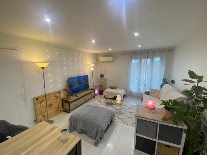 Cros De Cagnes 3 Chambres - 200 M De La Mer - Saint-Laurent-du-Var