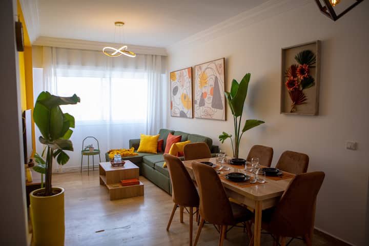 2 Br, Elevator, Parking, Near Arribat Center Agdal - Rabat