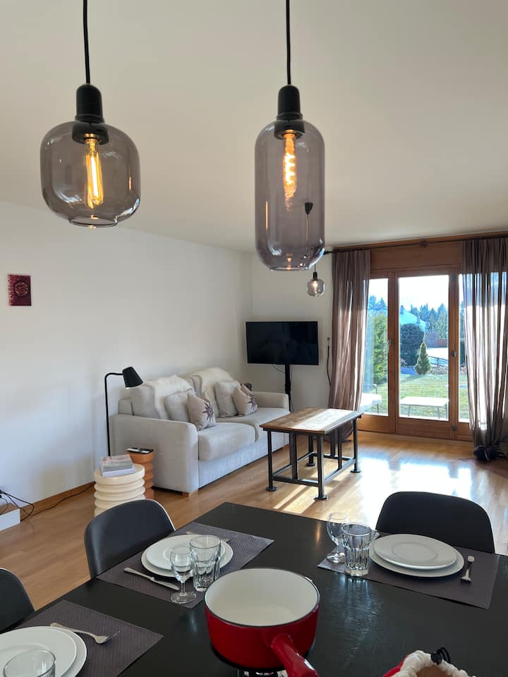 Apt 2ch Ski Cosy Près Des Pistes Crans-montana - Crans-Montana