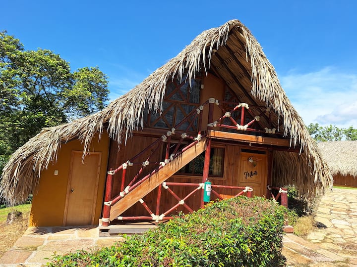 Cabaña Familiar En Un Ambiente Lleno De Naturaleza - Moniquirá