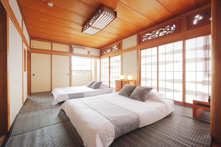 Matsuyama (Okaido)/83㎡/3 Queen Beds/max 8 People - Matsuyama
