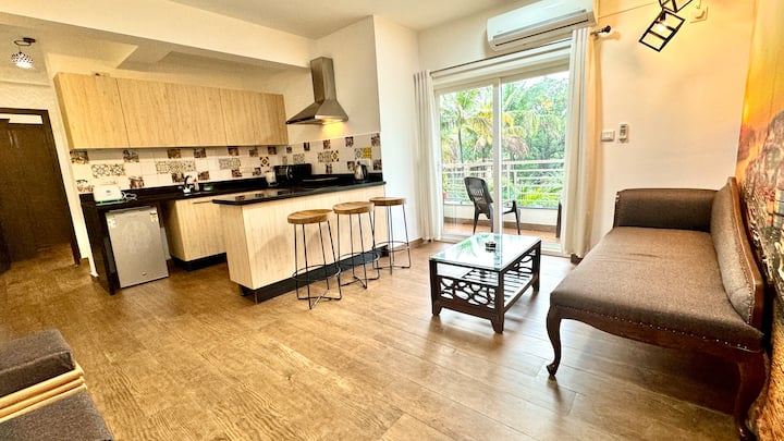 *The Weekend Suites 205-breezy 1 Bhk In North Goa* - Goa