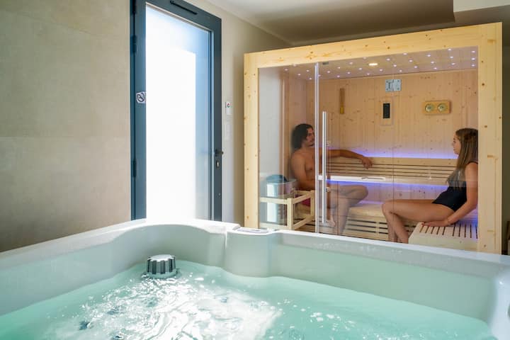 Gîte Dolce Vita - Jacuzzi Sauna Piscine +Terrasse - Beauvallon