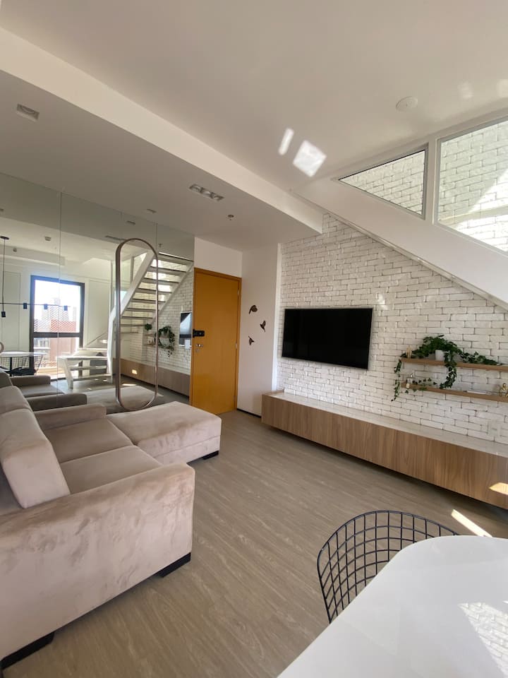 Lindo Flat Duplex Decorado - Brasília