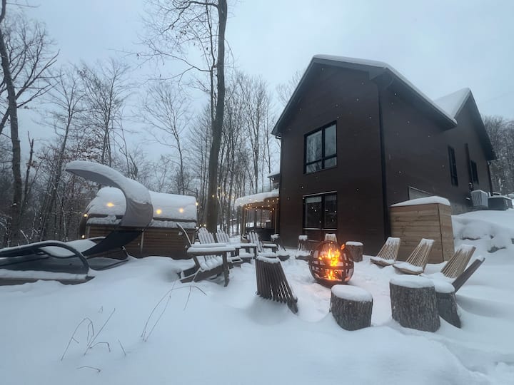 Vue Imprenable En Montagne Spa Sauna Ski Randonnée - Hawkesbury
