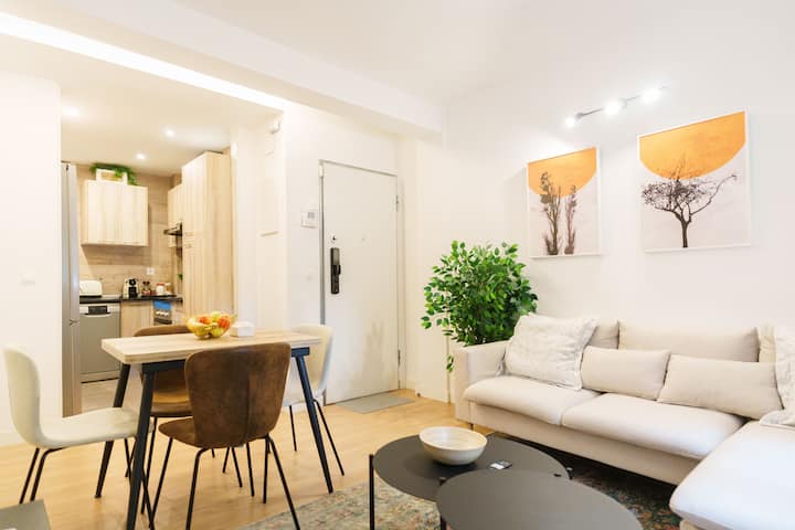 马德里地铁6/11号线交通枢纽plaza Eliptica三室公寓 - Getafe