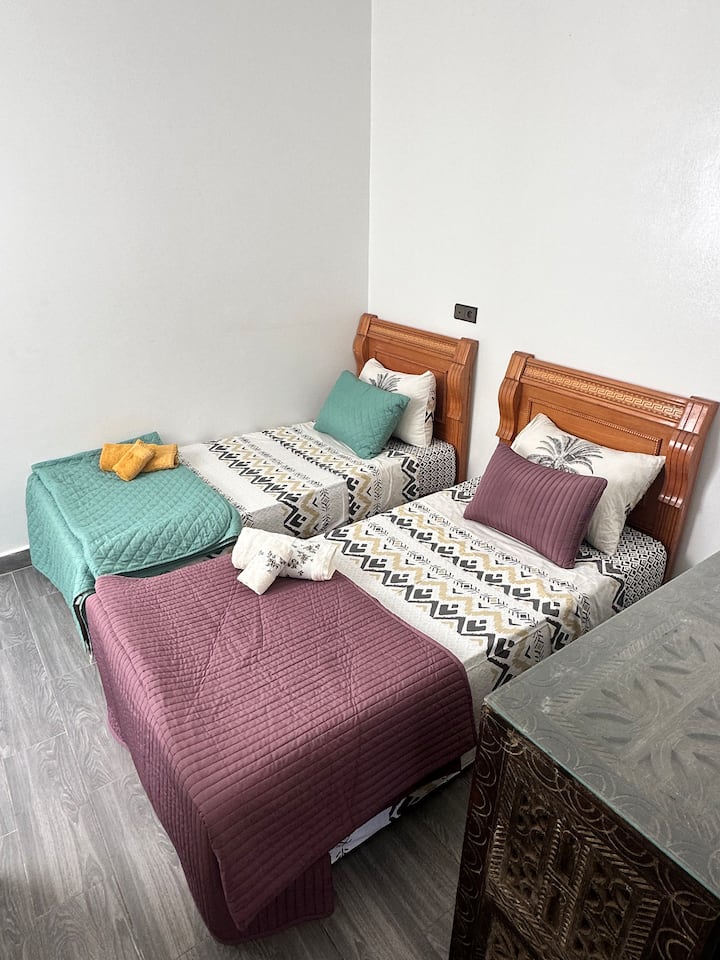 Cozy Twin Room In Shared Duplex - Essaouira